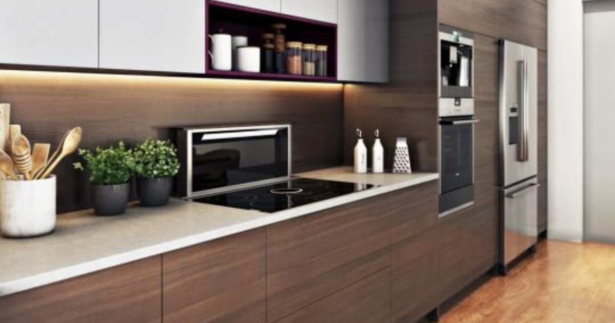 Perfektan dizajn kuhinja u dve boje