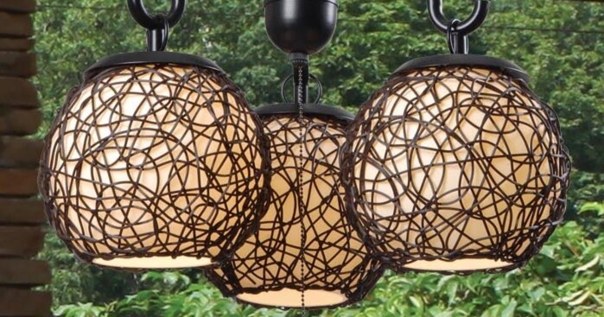 Stilske lampe i lusteri za otvorene prostore