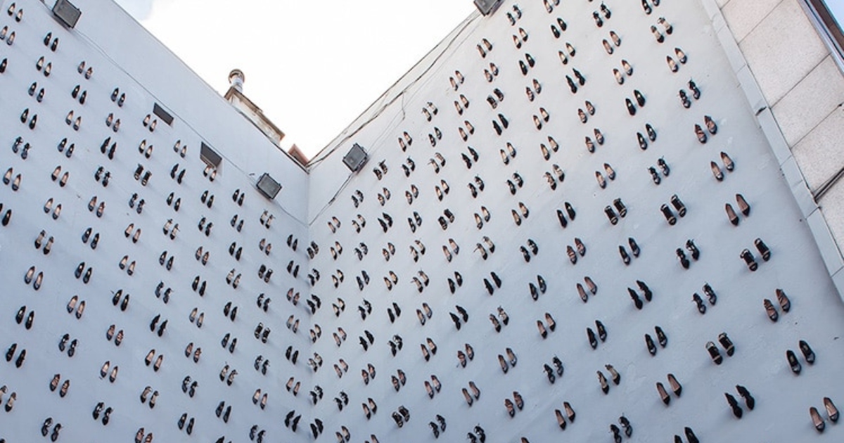 440 potpetica u znak počasti žrtvama porodičnog nasilja