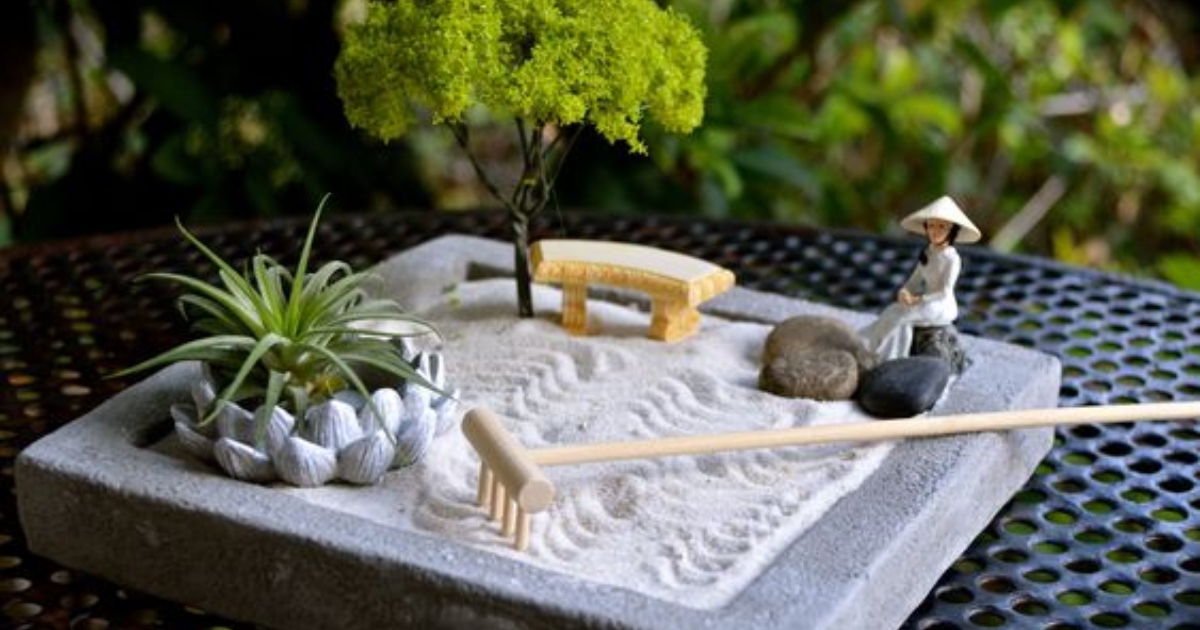 Kako da napravite kućnu mini zen baštu?