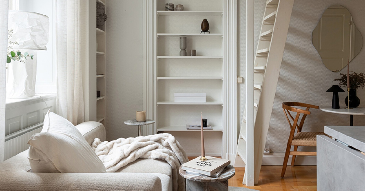 Mali, ali čaroban: Švedski studio od 15 m² koji blista u Pantone ...